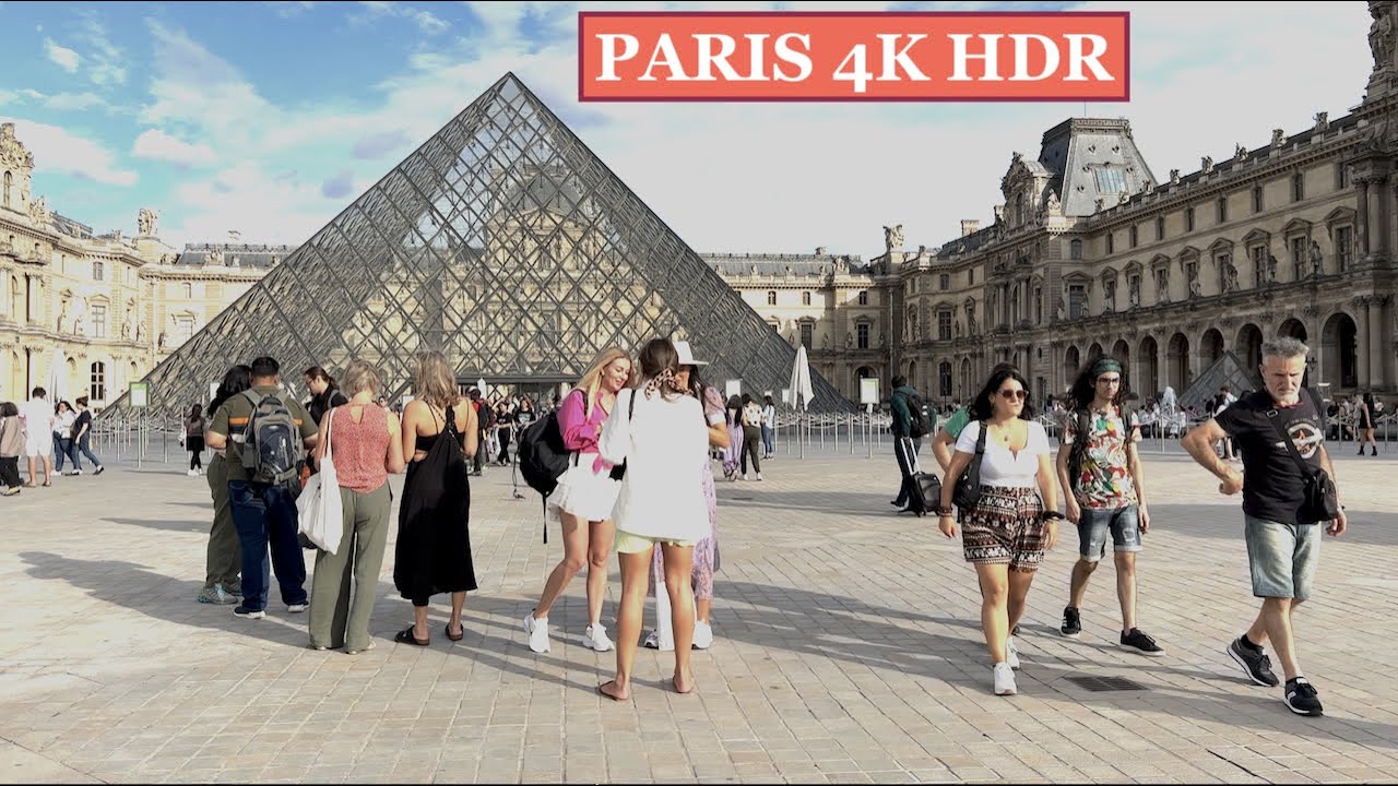 Paris France - Walking tour, September 14, 2022 - 4K HDR 60 fps - UHD ...