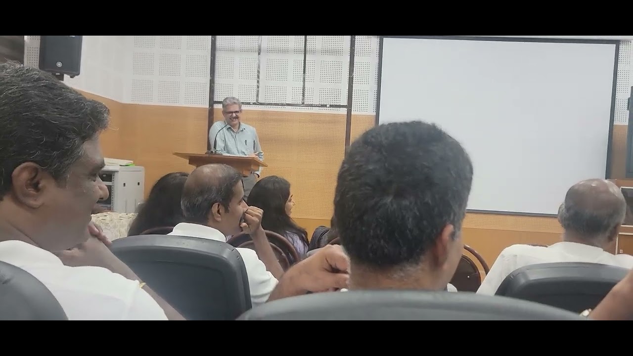 SVCE 25 year reunion Principal G.Venkateswaran speech - YouTube