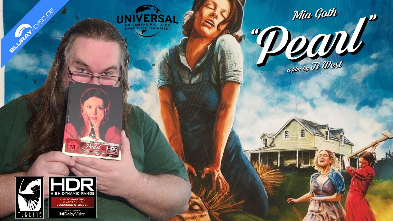 Unboxing PEARL (Limited 4k-UHD Mediabook Edition) von Turbine Medien ...