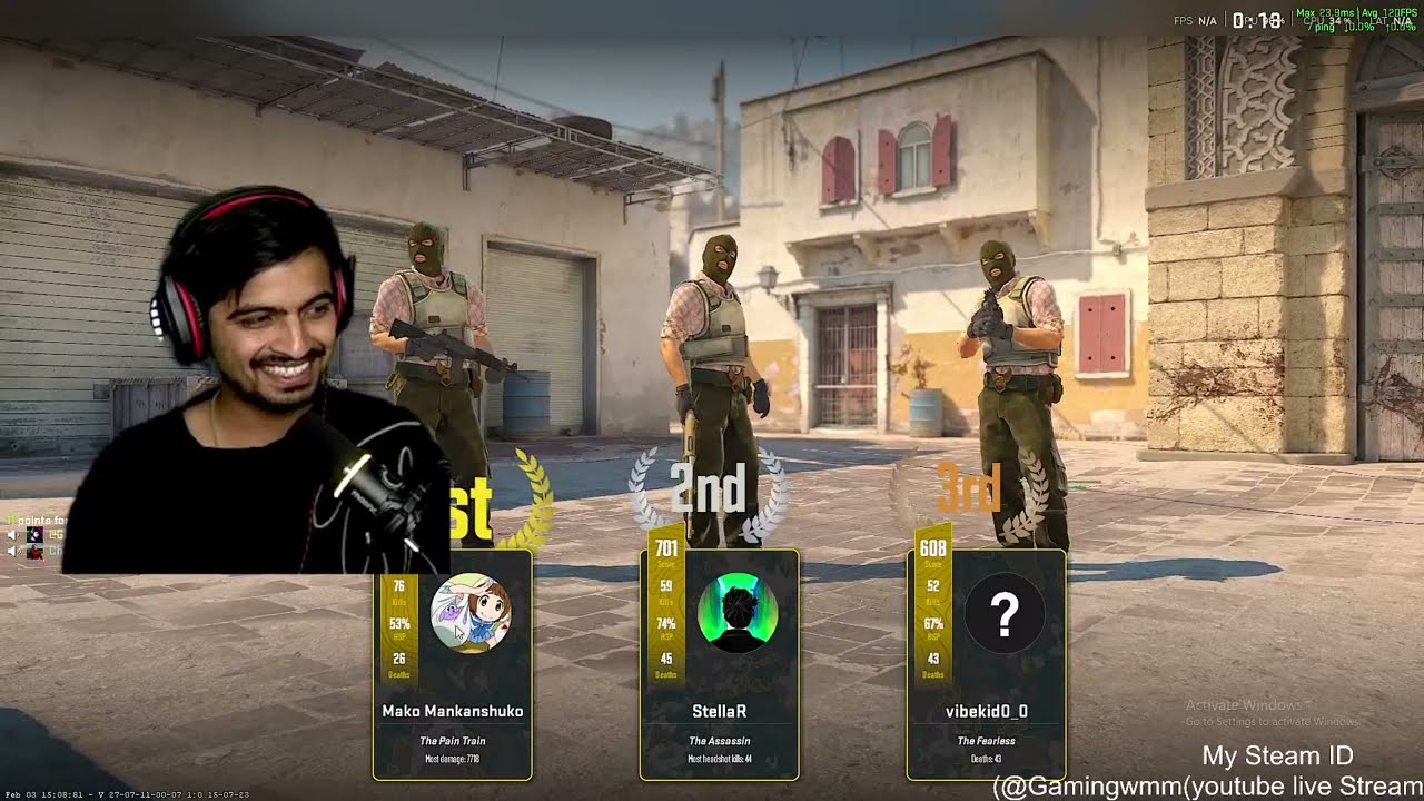 #48 Counter Strike 2 Dust 2 Live Streaming - YouTube