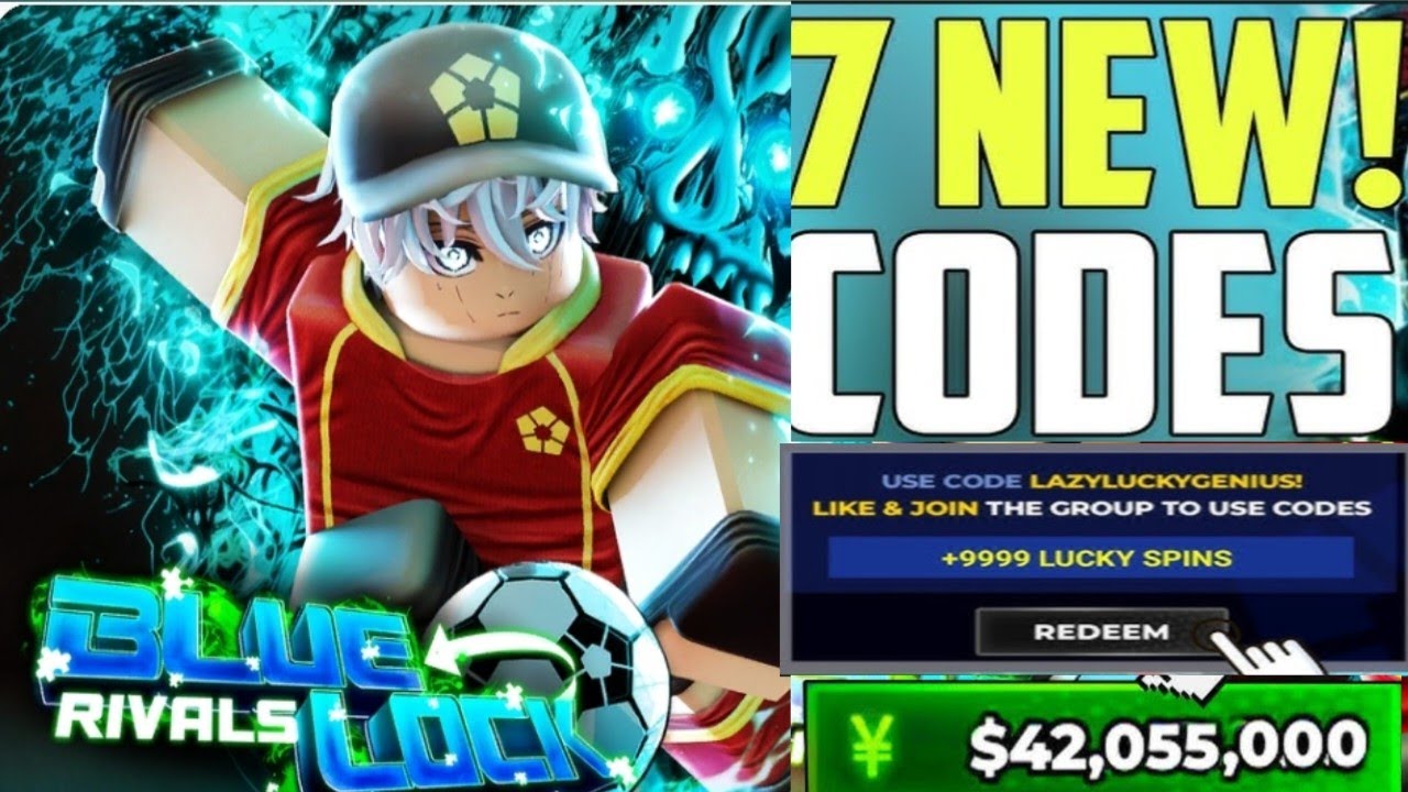 ⚠️ UPDATE!⚡ CODES ⚠️ BLUE LOCK RIVALS ROBLOX CODES 2025 -WORKING CODE ...