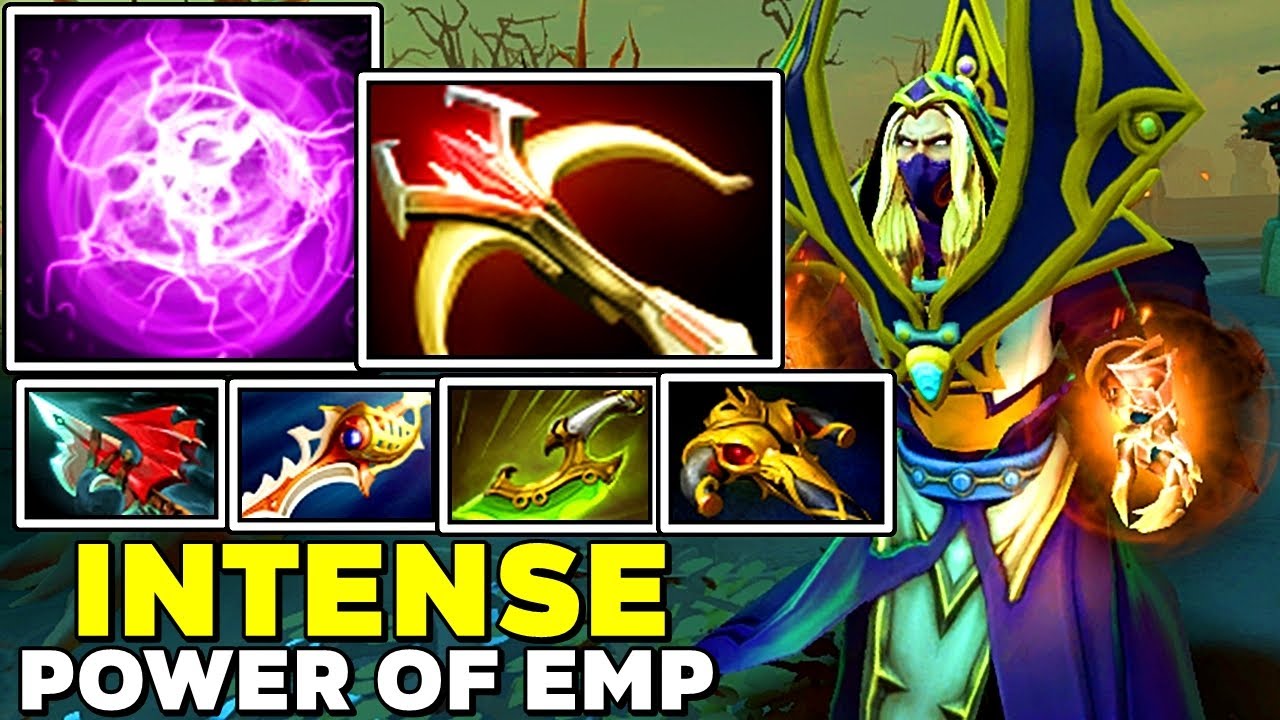 INTENSE POWER OF EMP [ Invoker ] NEW Universal Hero - Show Crazy SKILLS ...