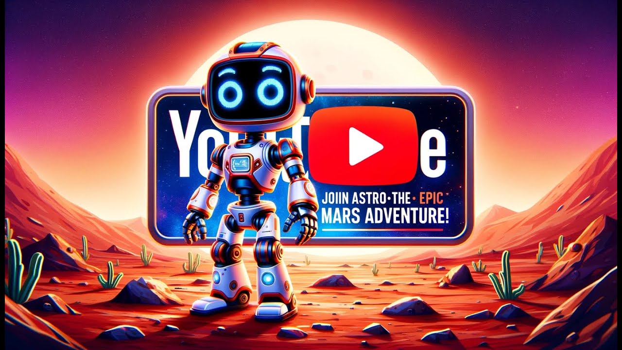The Adventures of Astro the Robot Explorer The Mars Mission - YouTube