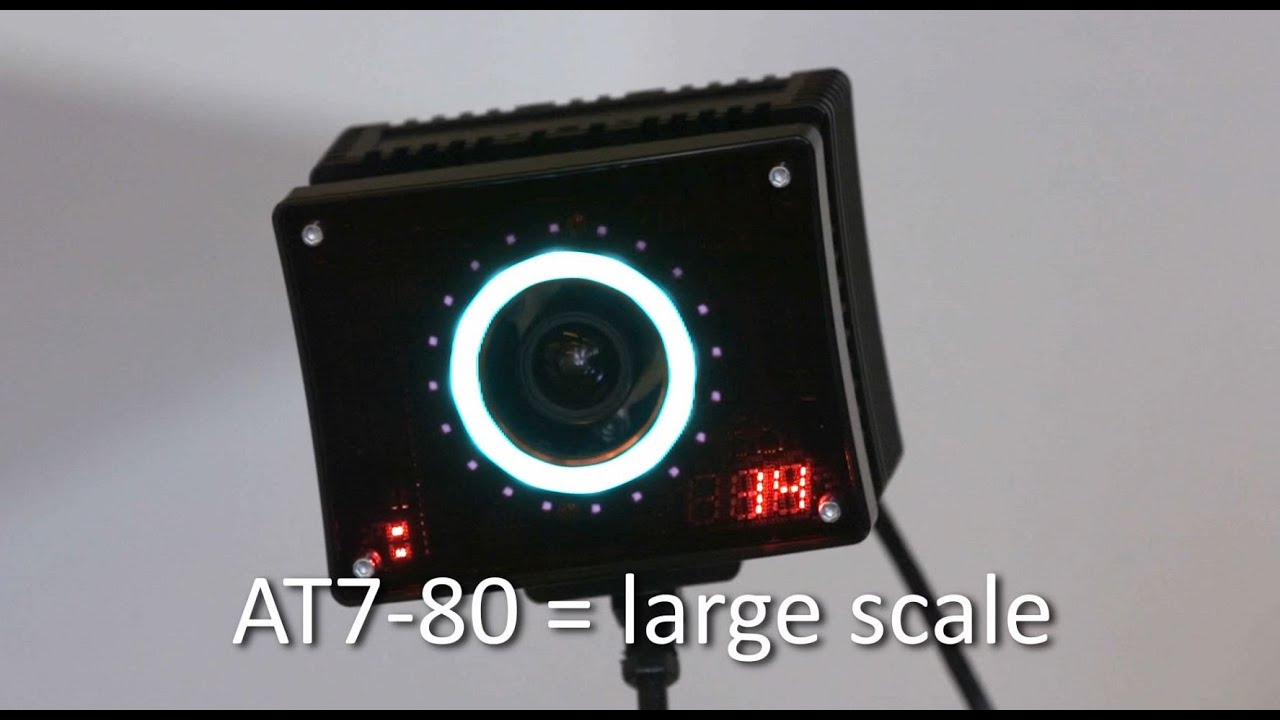 ART Large Scale Tracking with AT7-80 - YouTube