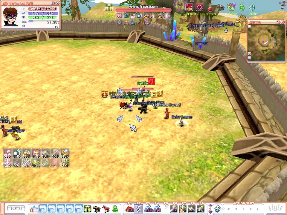 Flyff Moe PvP - YouTube