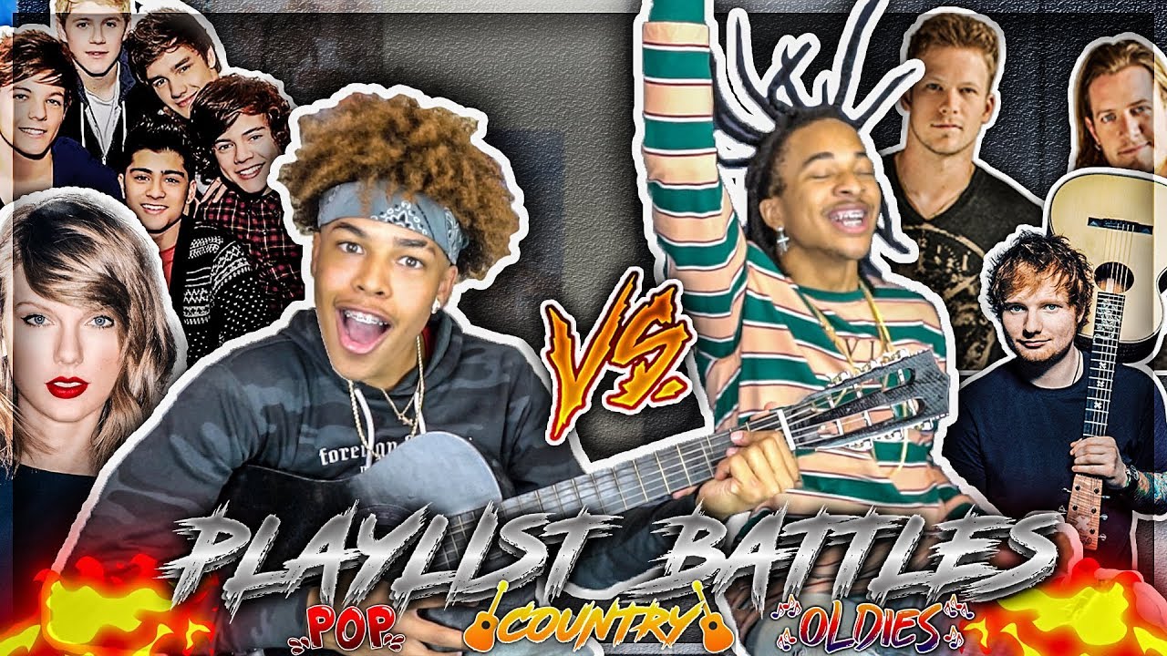 HILARIOUS "White Side" Playlist Battle!!🤣🔥 | *Pop, Country, Oldies ...