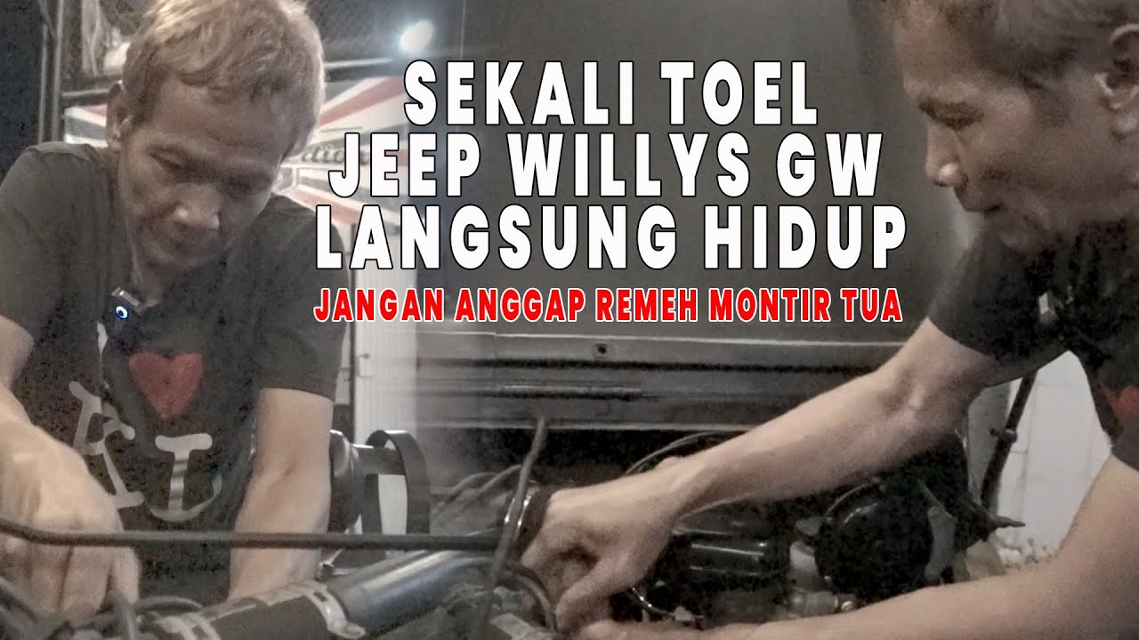 MONTIR SPESIALIS MOBIL TUA DAN JEEP WILLYS ALIH PROFESI DI TENGAH ...