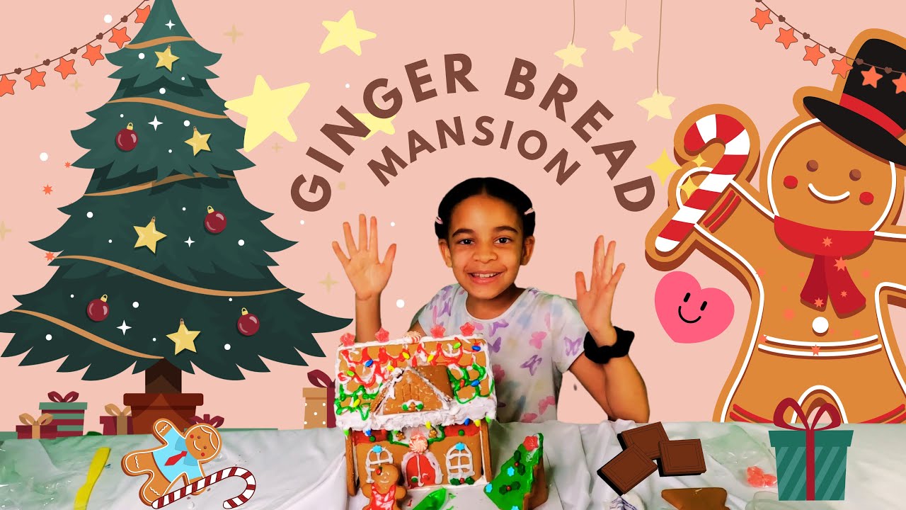 Gingerbread Mansion Kit Prebuilt and Ready to Decorate Gingerbread ...