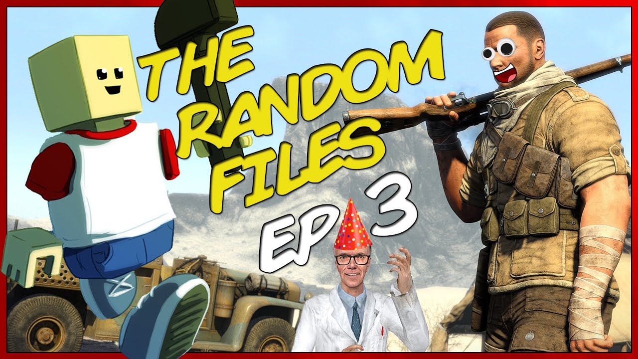 The Random Files EP 3 - PROP HUNT, SNIPER ELITE 3, WAR THUNDER, MURDER ...