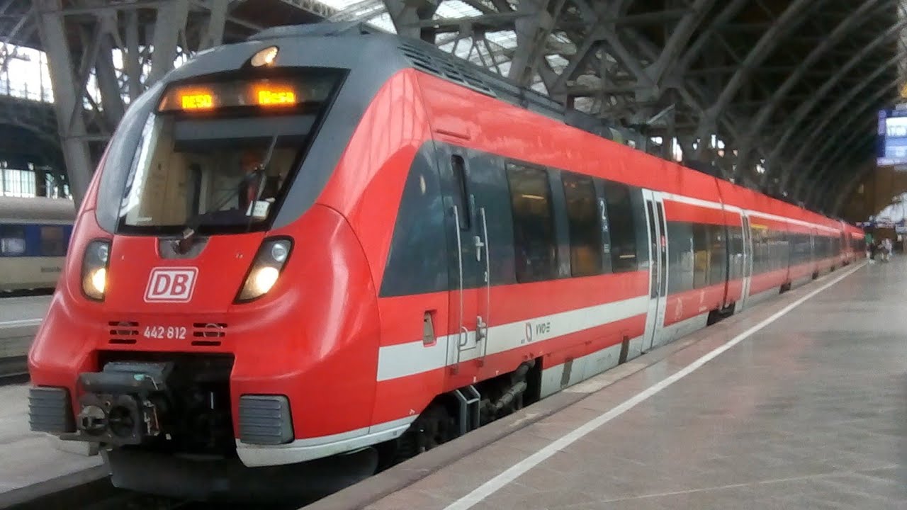 Talent 2 als RE50 nach Riesa in Leipzig Hbf - YouTube
