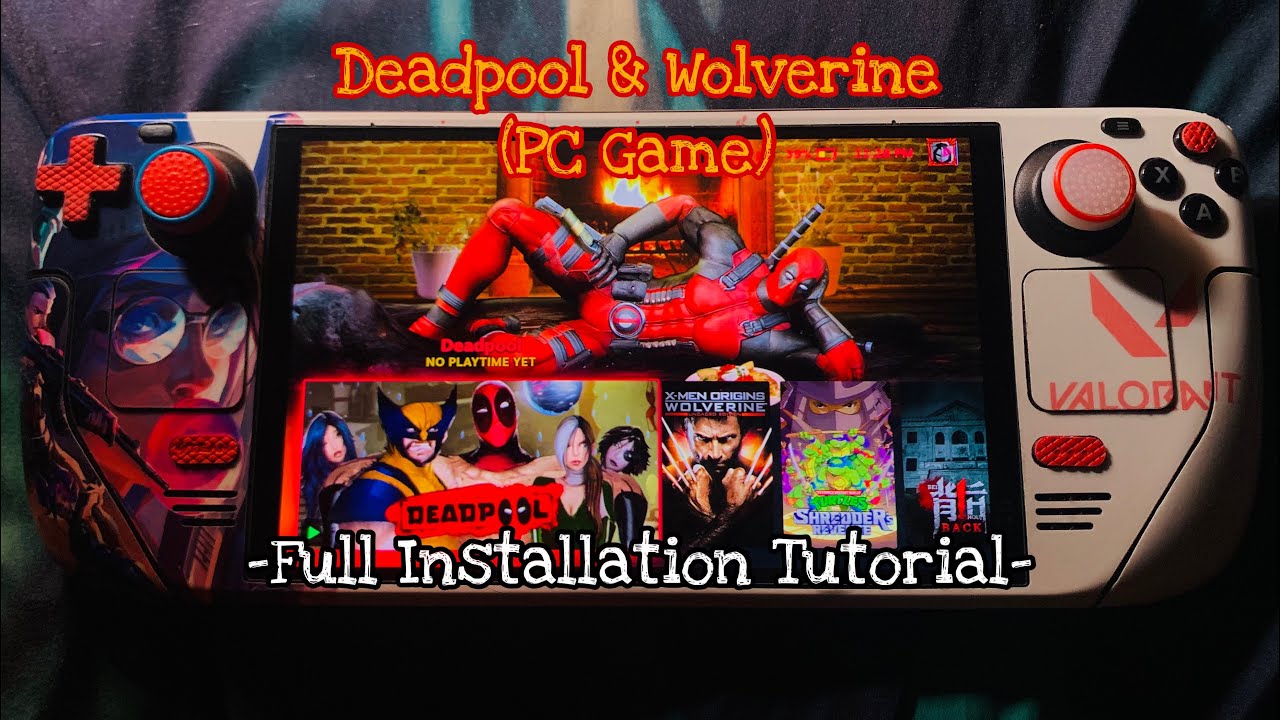 [TUT] Full Installation Guide 2 Games | Deadpool & Wolverine PC Version ...