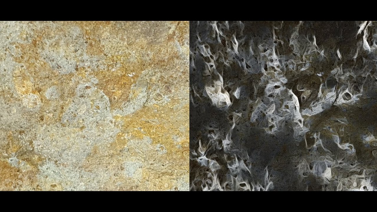 Smoky Filter On Ancient Rock Tablet - YouTube