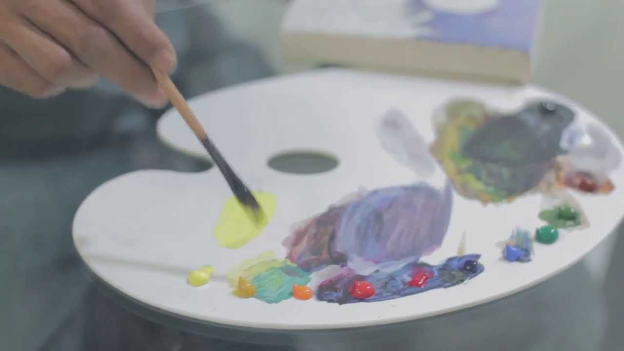 Angon: Acrylic Painting by Romel Haque - YouTube