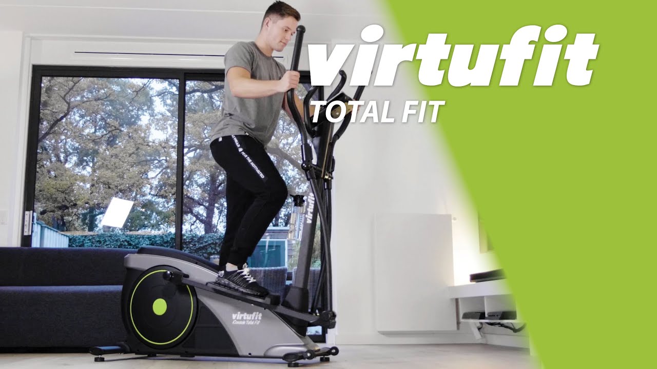 Virtufit iConsole Total Fit Ergometer Elliptical - YouTube