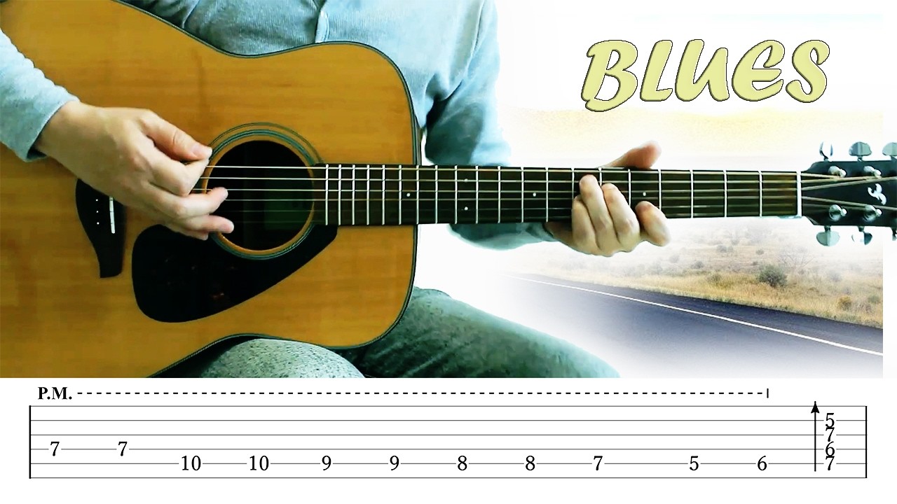 Super Easy Blues Riff [Key of A] Guitar Lesson w/ Tabs! - YouTube