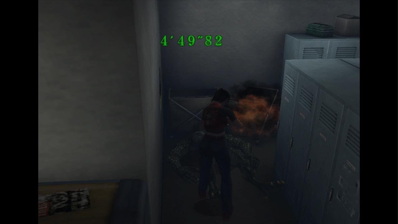 RESIDENT EVIL CODE: Veronica X PAL Version Battle mode Claire 2 A rank ...