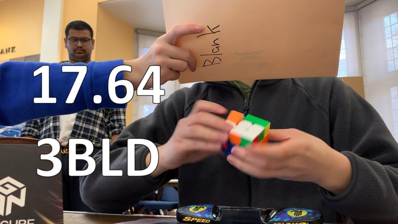 17.64 Official 3BLD Single (PR!) - YouTube