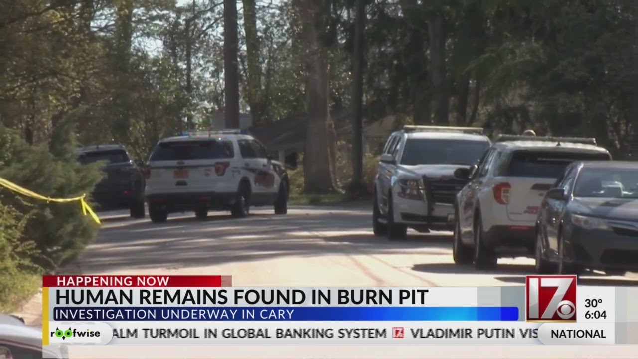 Human remains found in fire at Cary home; man inside with self ...