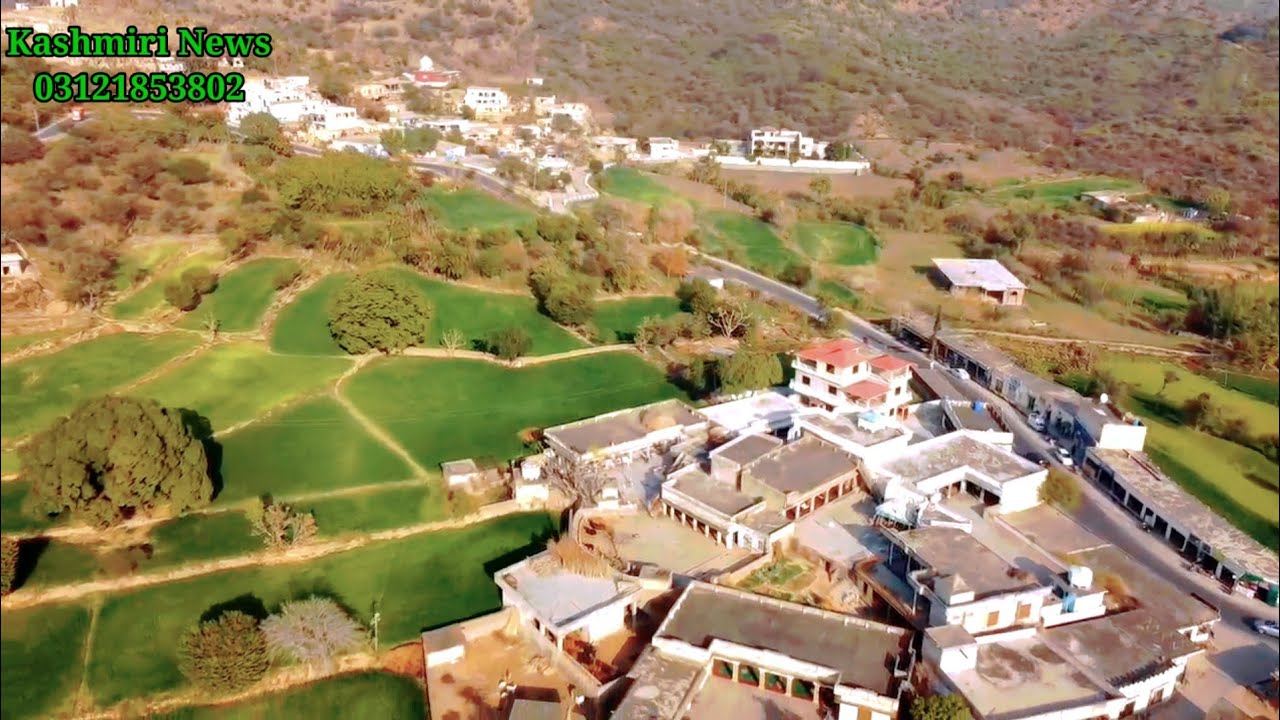 Rajdhani Village Azad Kashmir Drone Footage | Complete History ...