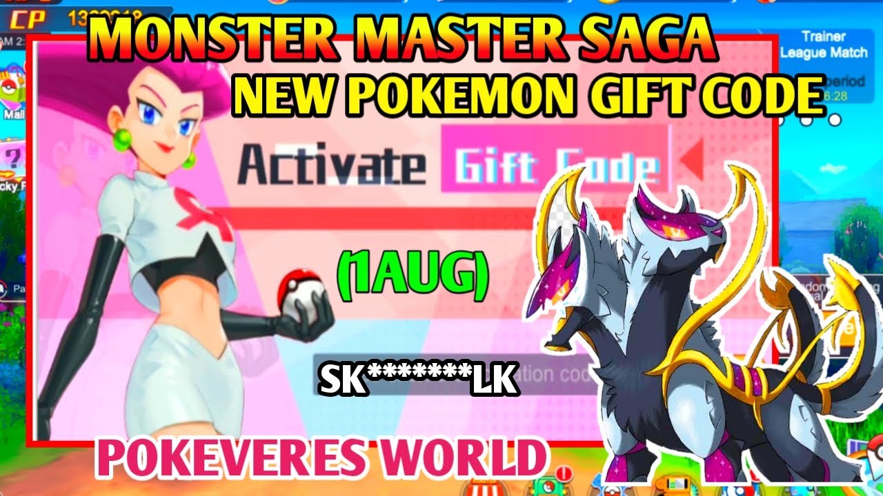 Today New Redeem Codes | Pokeverse World | New Gift Codes Pokemon World ...