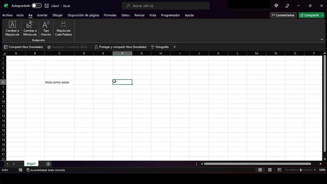 Extensión excel para mayúscula y minúscula - YouTube