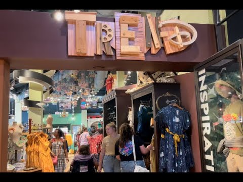 The Dress Shop at Disney Springs is now part of Tren-D - YouTube