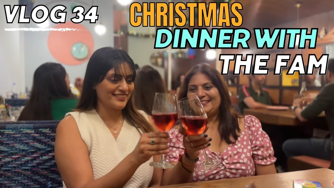 Christmas Dinner with the fam - Vlog 34 - YouTube