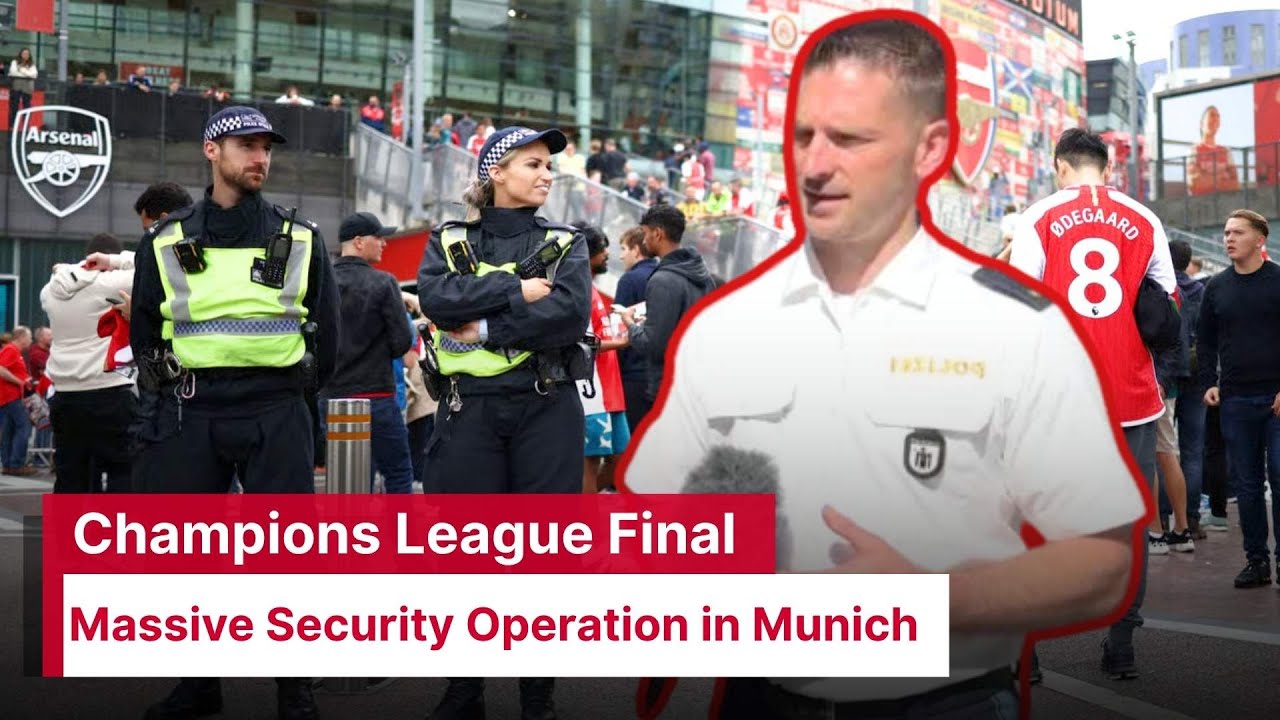 INTER vs PSG Champions League Final | Massive Security Operation in ...