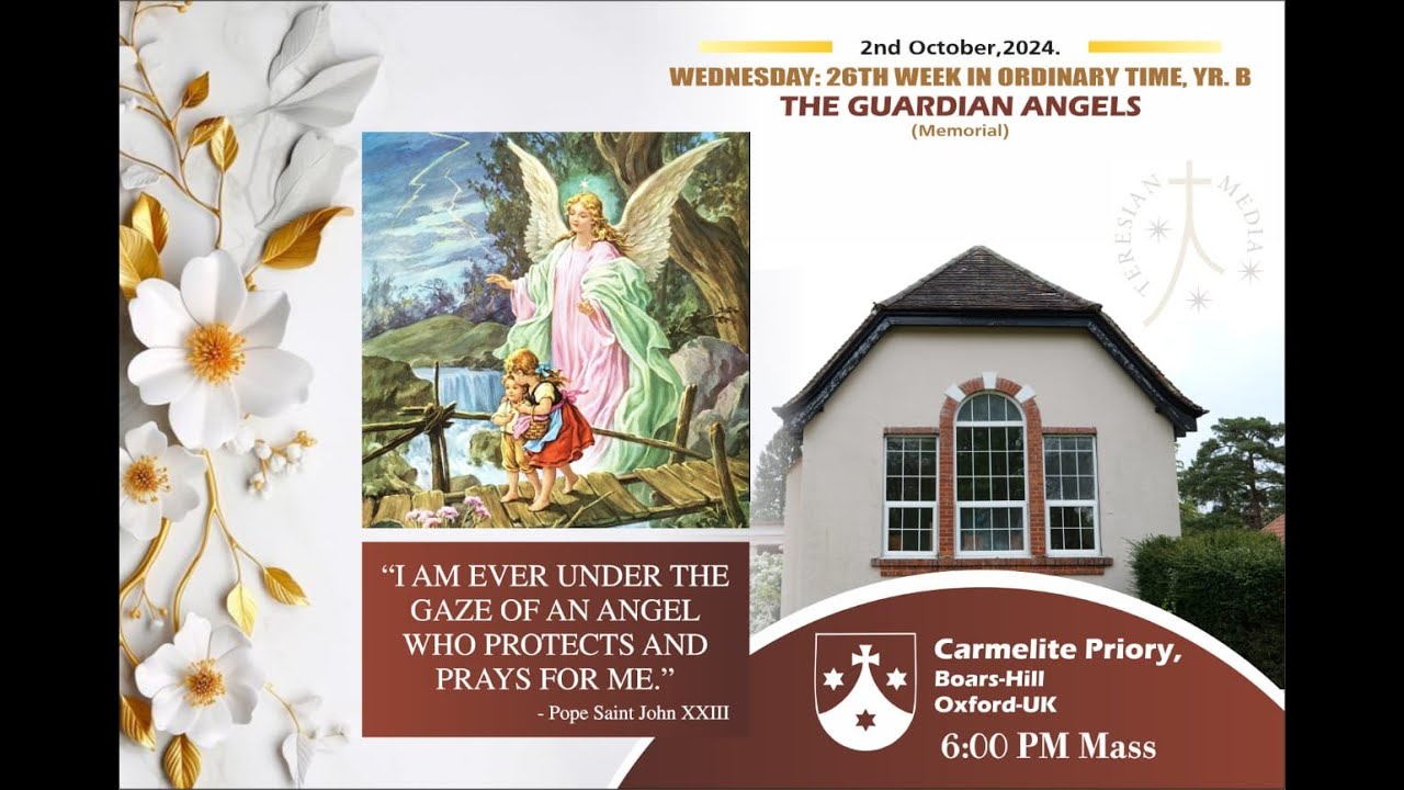 MEMORIAL MASS OF GUARDIAN ANGEL - YouTube