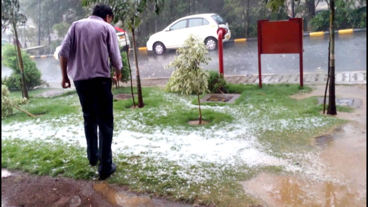 Pune snowfall - YouTube
