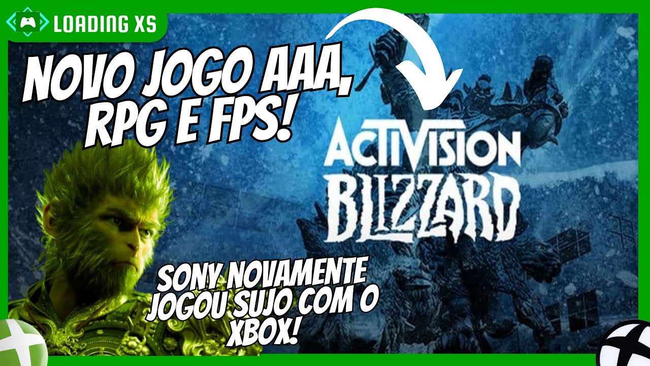 BLIZZARD COM NOVO JOGO AAA, RPG E FPS EM ANDAMENTO! - ACORDO DE EXCLUVIDADE DE BLACK MYTH WUKONG ...