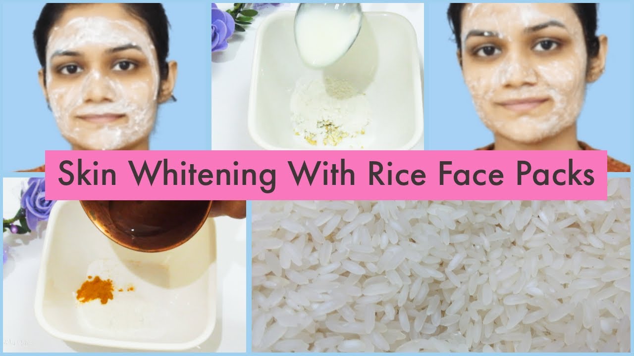 Rice Face Pack| Skin Whitening, Glowing Skin, Tan Removal| Korean ...
