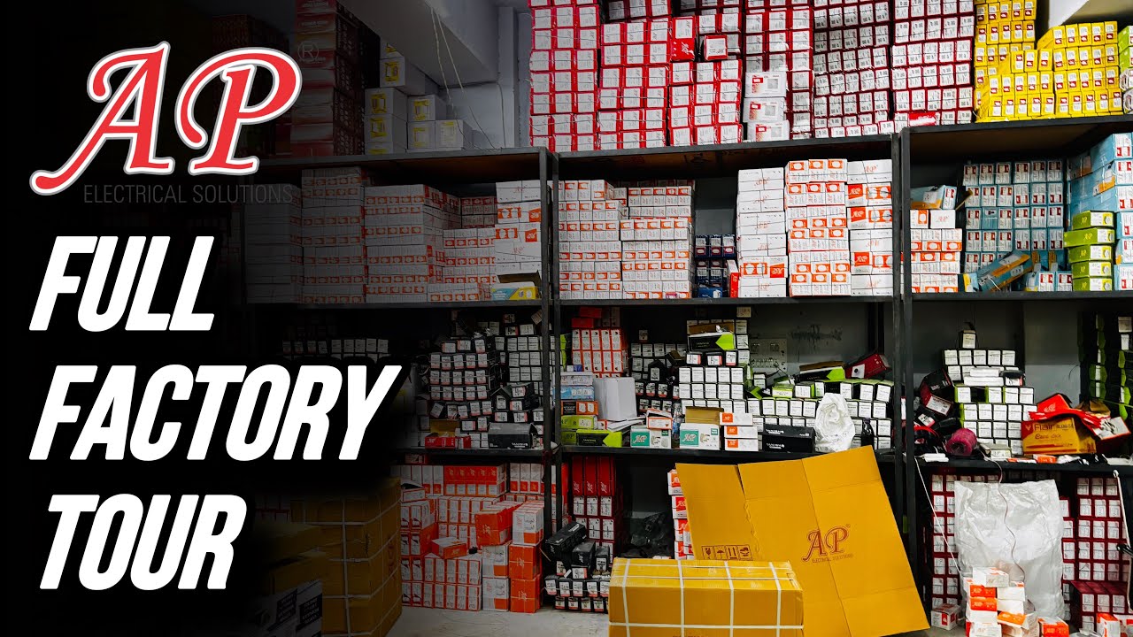 Full Factory Tour in this video | Manufacturing Process | AP Switches ...