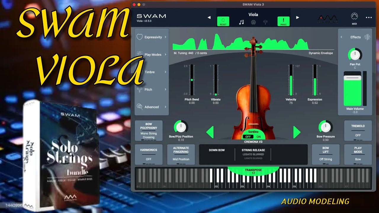 SWAM VIOLA || V3 || Realistic Viola || Audio modeling || Allenabi ...