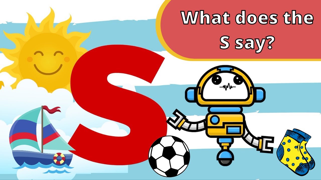 Learn Alphabet Song | Letter S For Kids What Does the S Say? #alphabet ...