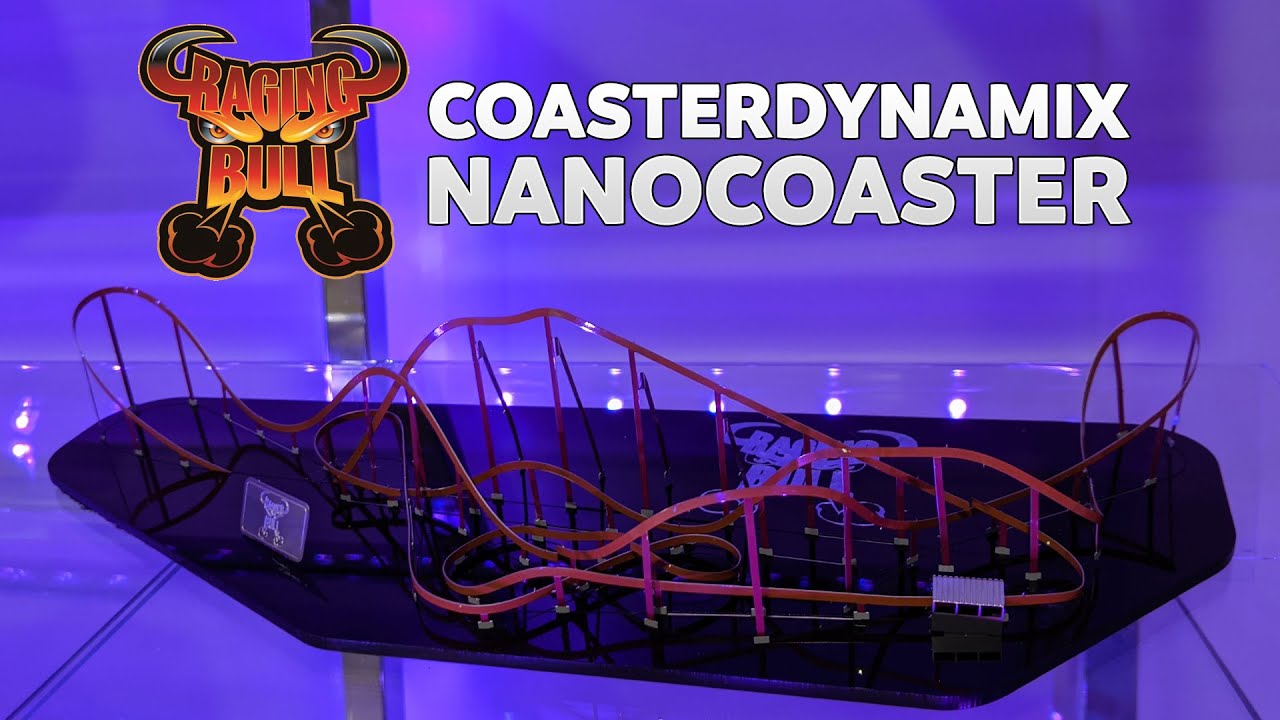 Raging Bull at Six Flags Great America Nanocoaster from CoasterDynamix ...