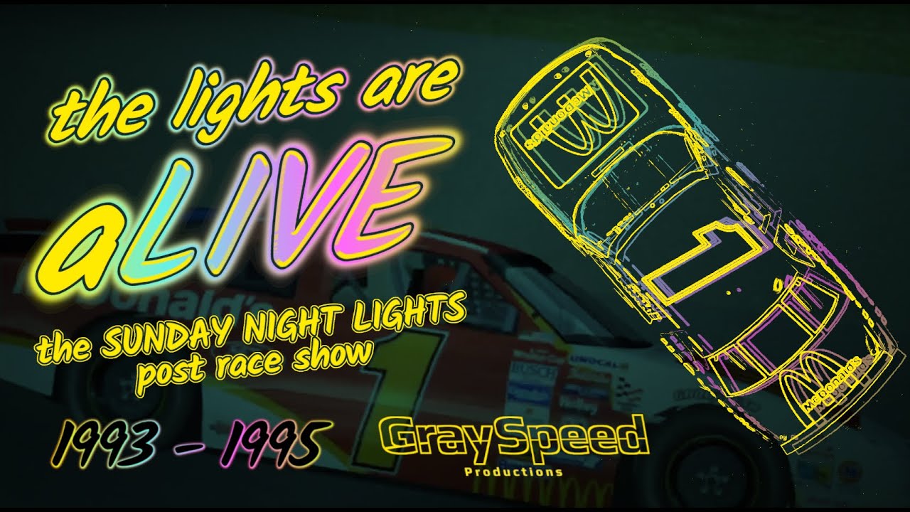 The Lights are aLIVE | The Sunday Night Lights Post-Race Show | # ...