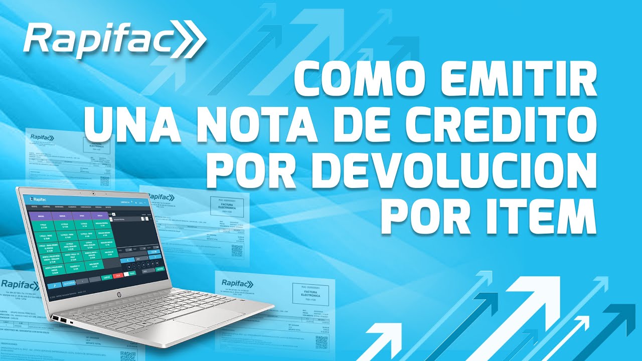 Como Emitir Una Nota De Credito