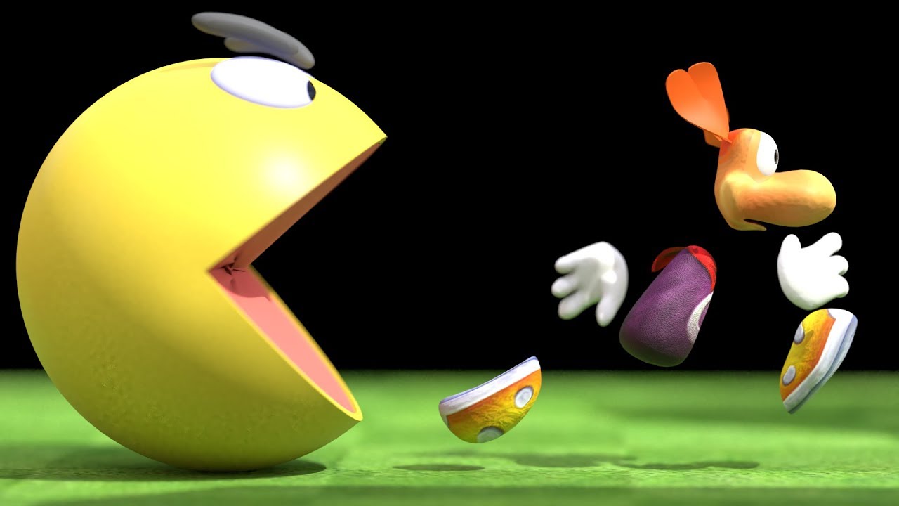 Pacman vs Rayman - Rayman legends - YouTube
