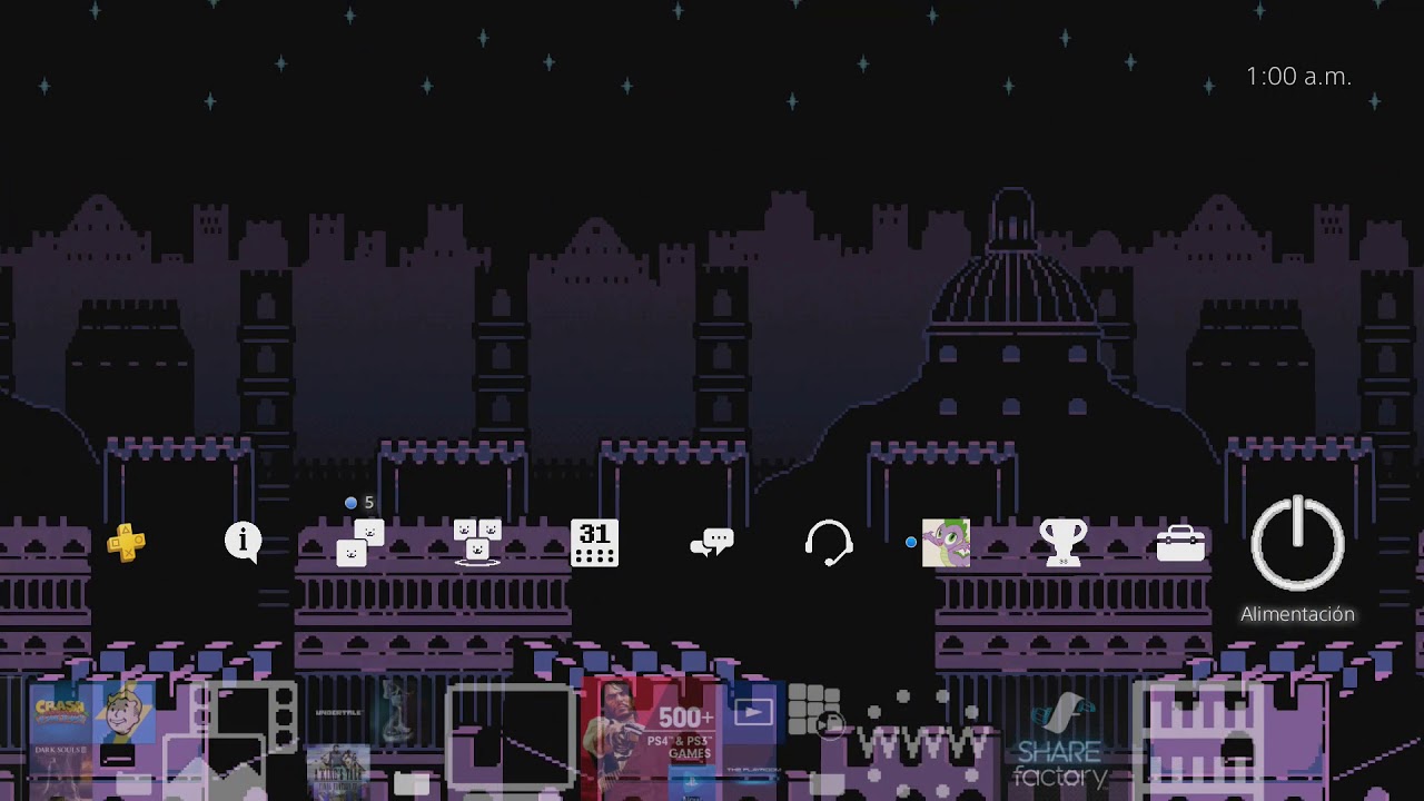 Tema dinámico PS4: Undertale Ruinas - YouTube