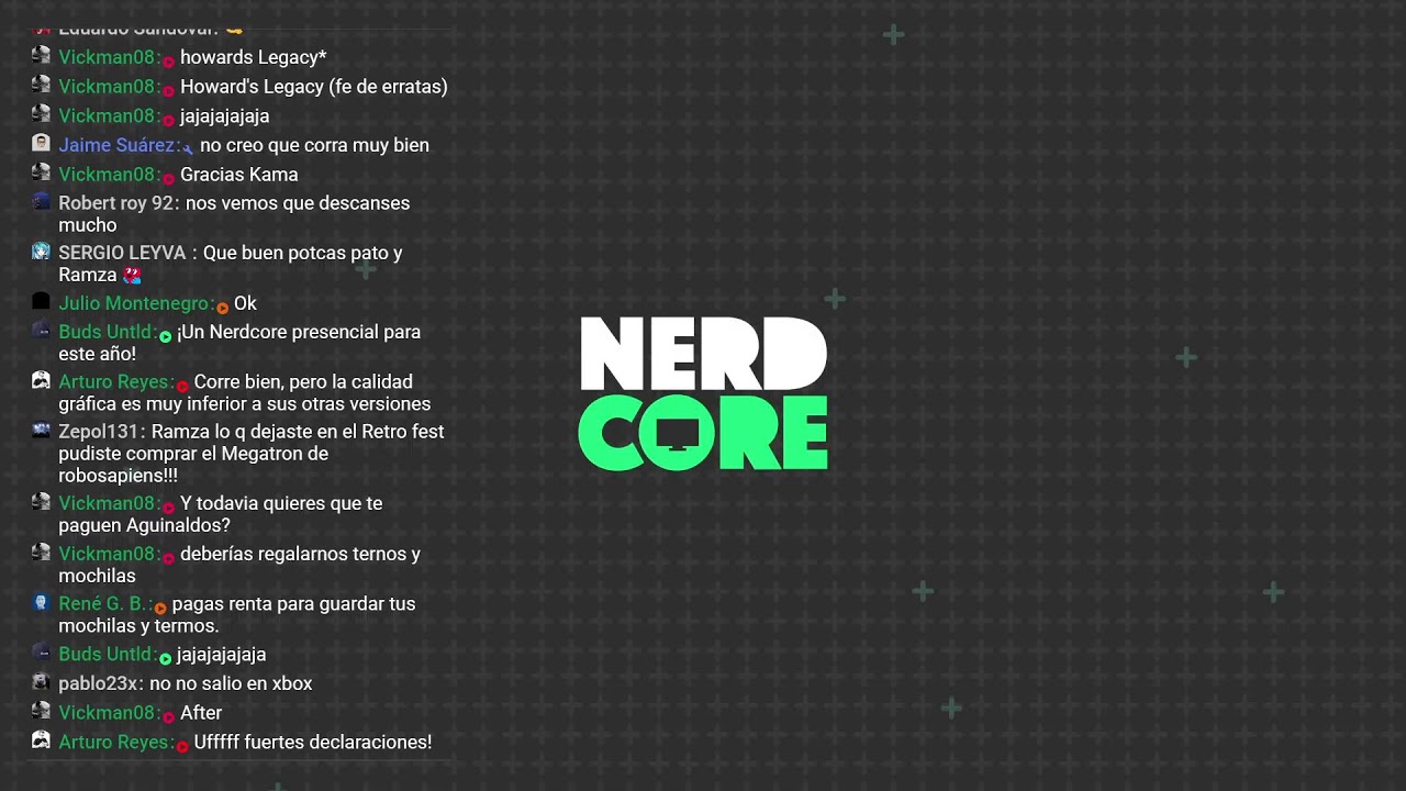 Nerdcore para estrenar el 2025 - 10/01/25 - YouTube