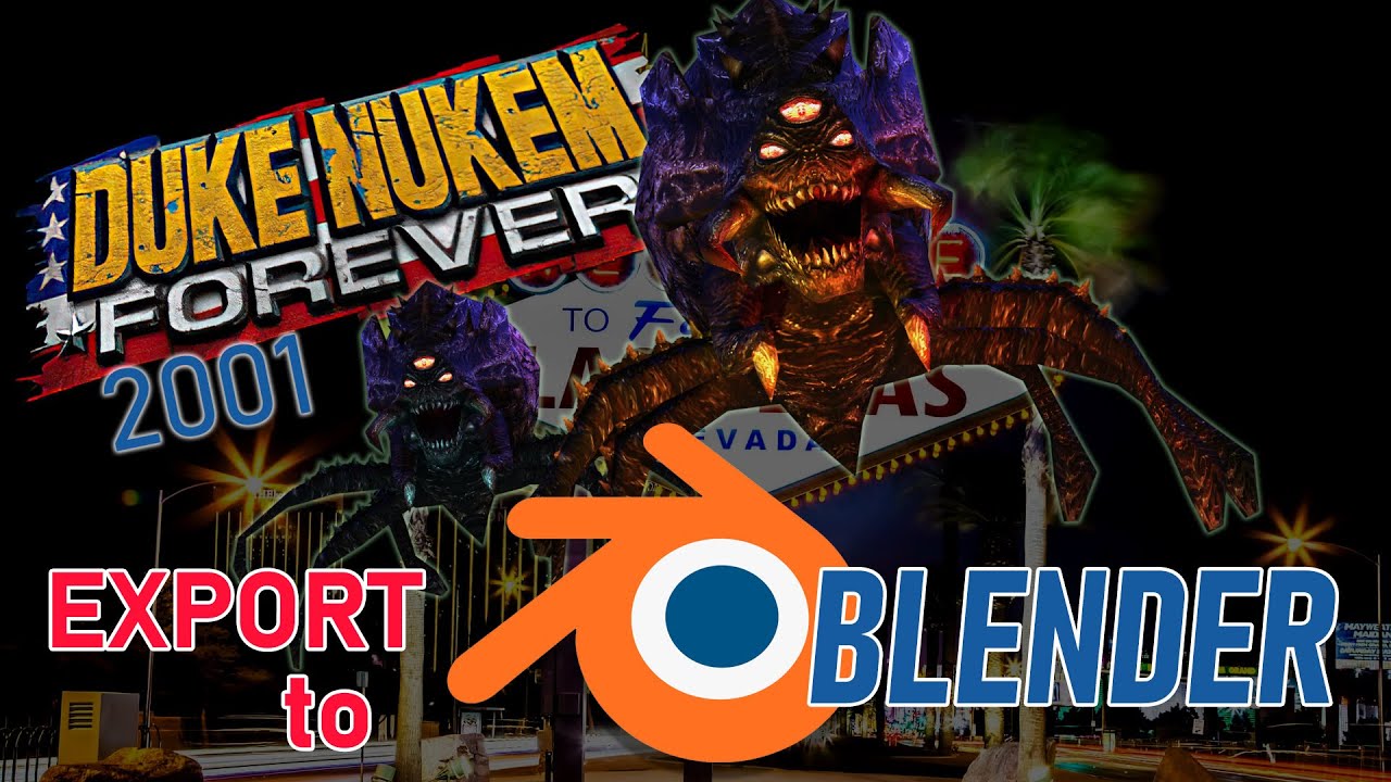 Export From DNF 2001 To Blender (.CPJ) - YouTube