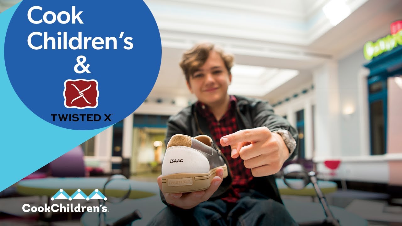 Cook Children's and Twisted X Shoes | Pairing Up for Kids Like Isaac ...