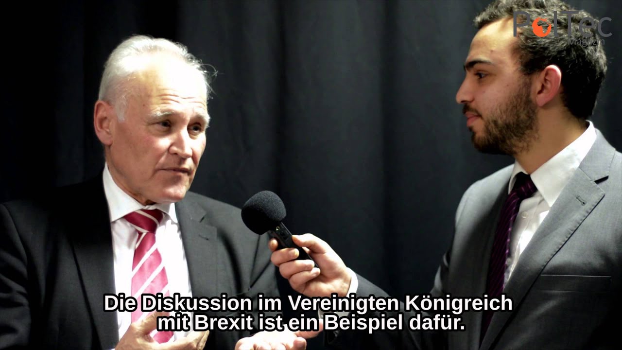 Interview: Erwin Huber, CSU Parteivorsitzender a.D. - YouTube