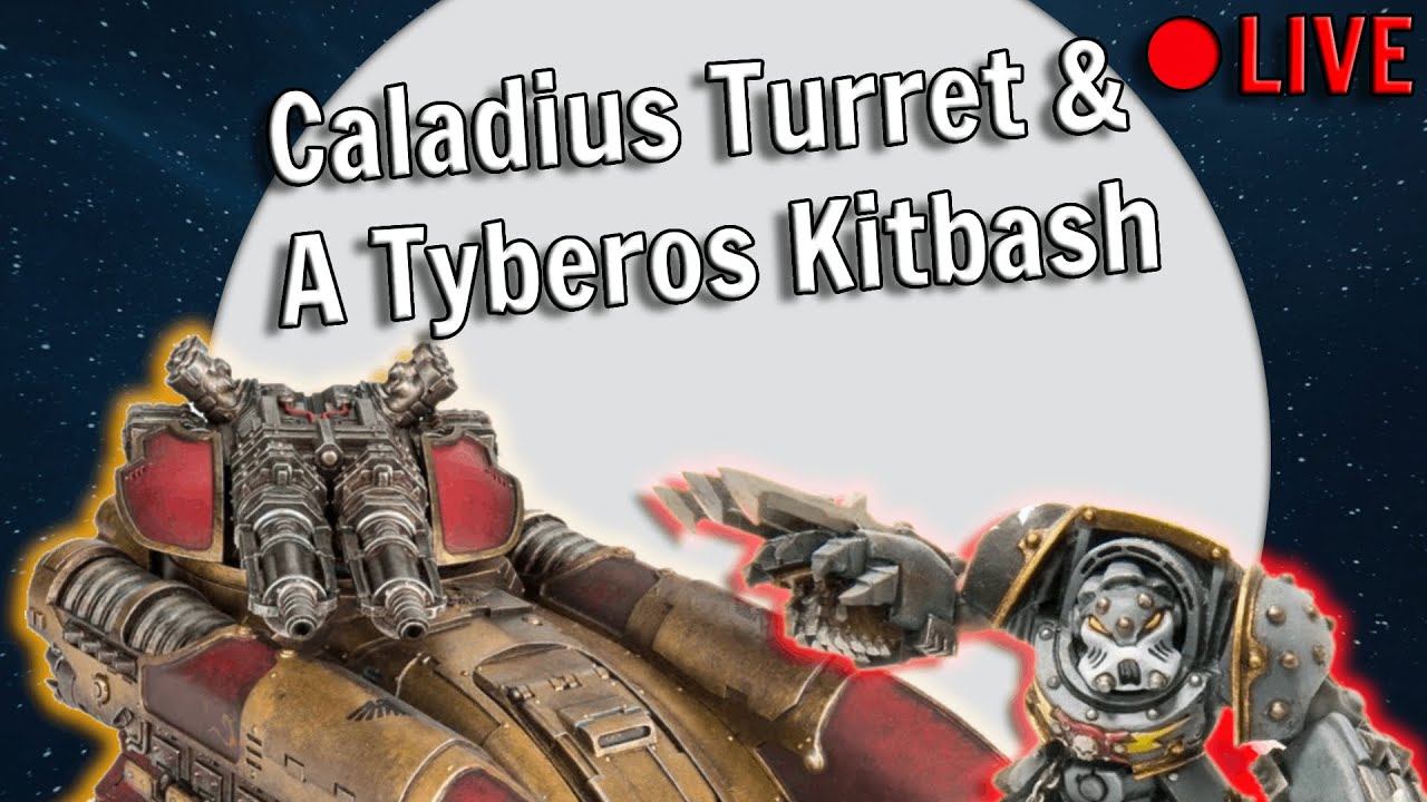 [Warhammer 40k] Caladius Tank Turret & A Tyberos Kitbash - YouTube
