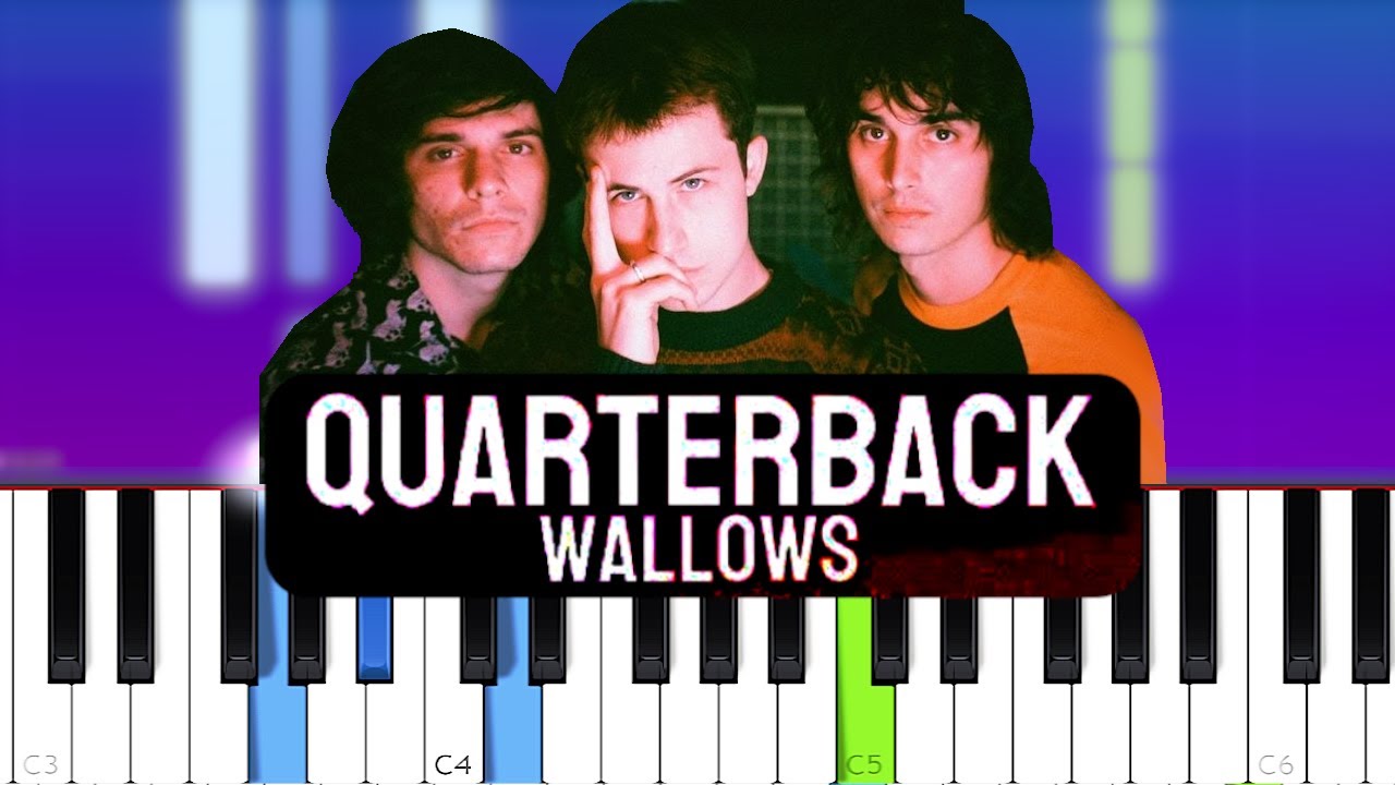 Wallows - Quarterback (Piano tutorial) - YouTube