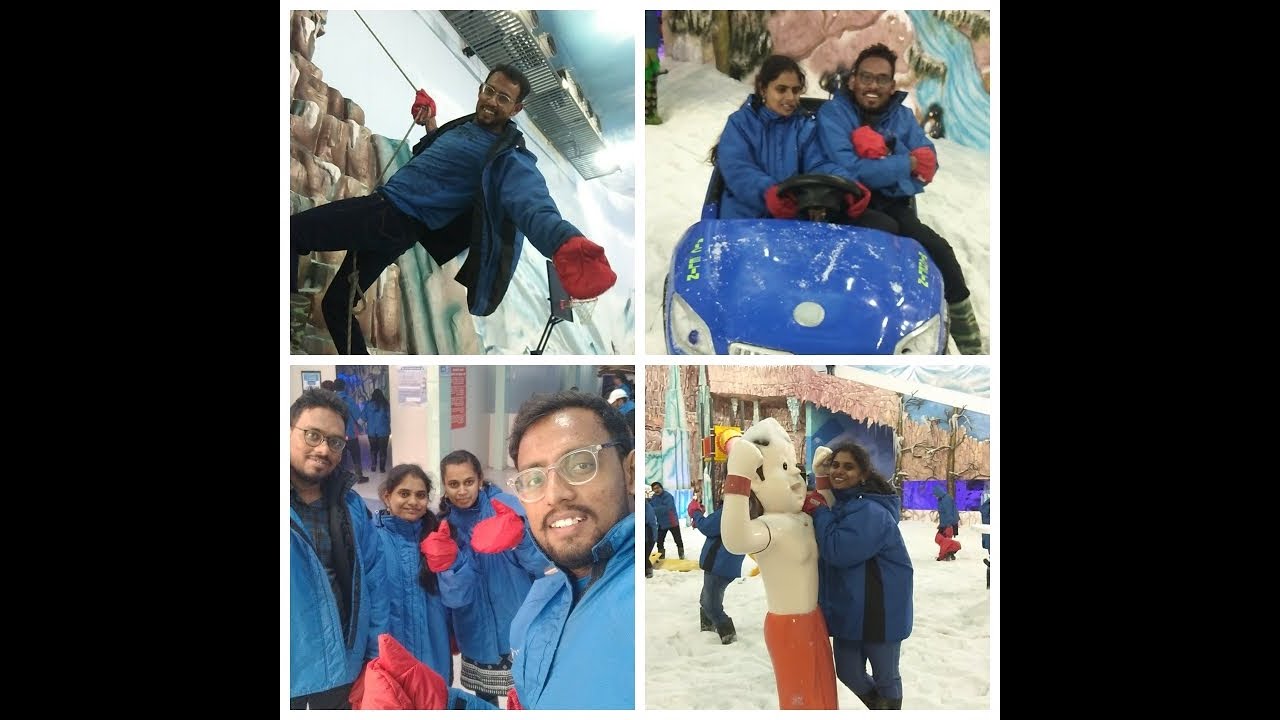 Snow city || Indoor snow center || Banglore - YouTube
