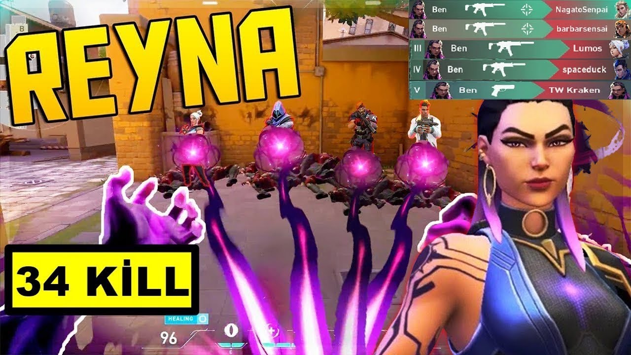 @RRner İle Birlikte Valorant Macerası | REYNA İLE 34 KİLL | VALORANT ...