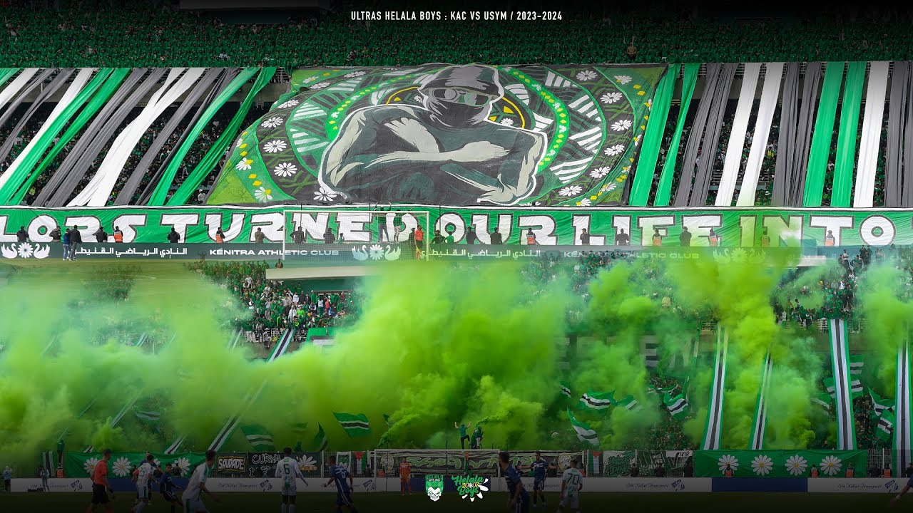 ULTRAS HELALA BOYS : KAC VS USYM 2023/2024 - غرام و ظلام - YouTube