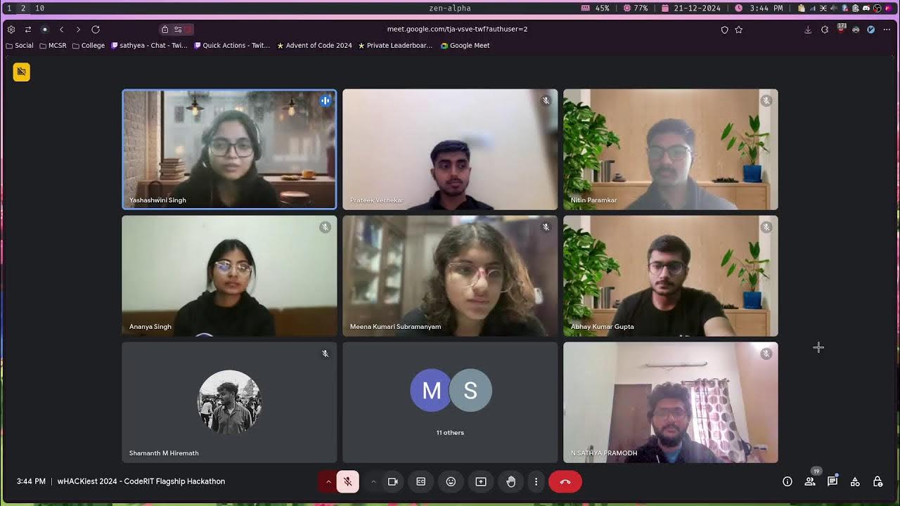 wHACKiest 2024 - CodeRIT Flagship Hackathon - YouTube
